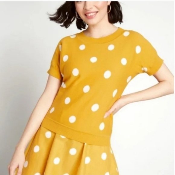 Modcloth | Sweaters | Modcloth X Collectif Fair Warming Ss Sweater ...